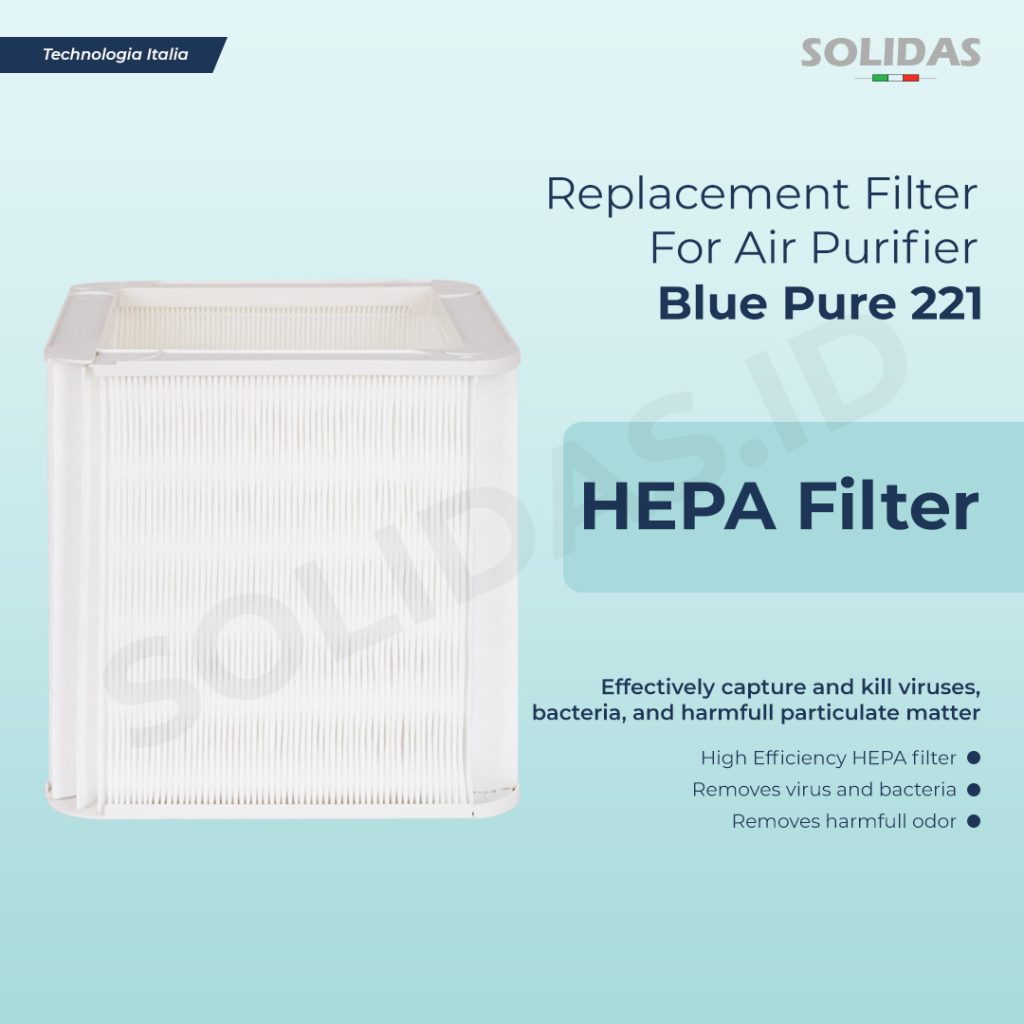 Replacement Filter Air Purifier Blue Pure 221 / HEPA Filter – Solidas